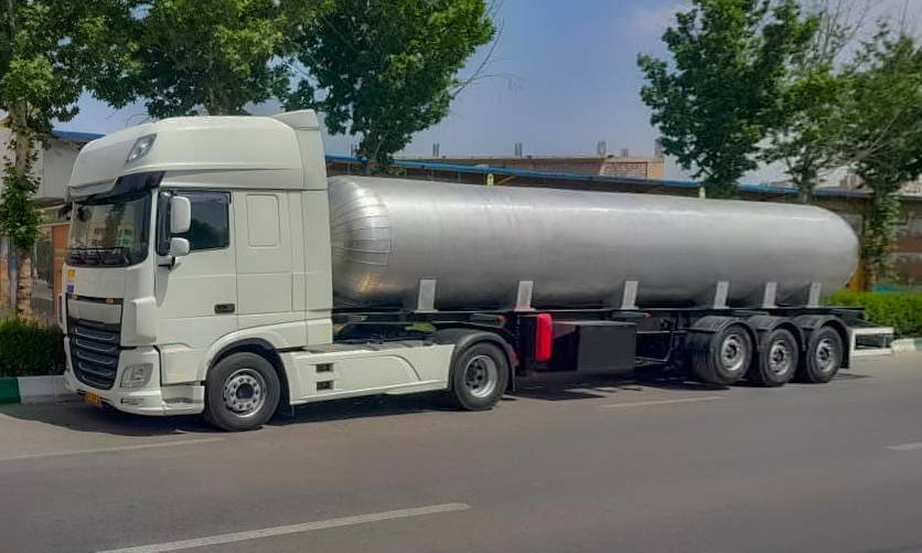 Liquid Carbon Dioxide (LCO2) Road Tanker | Vira Makhzan Khazar Company