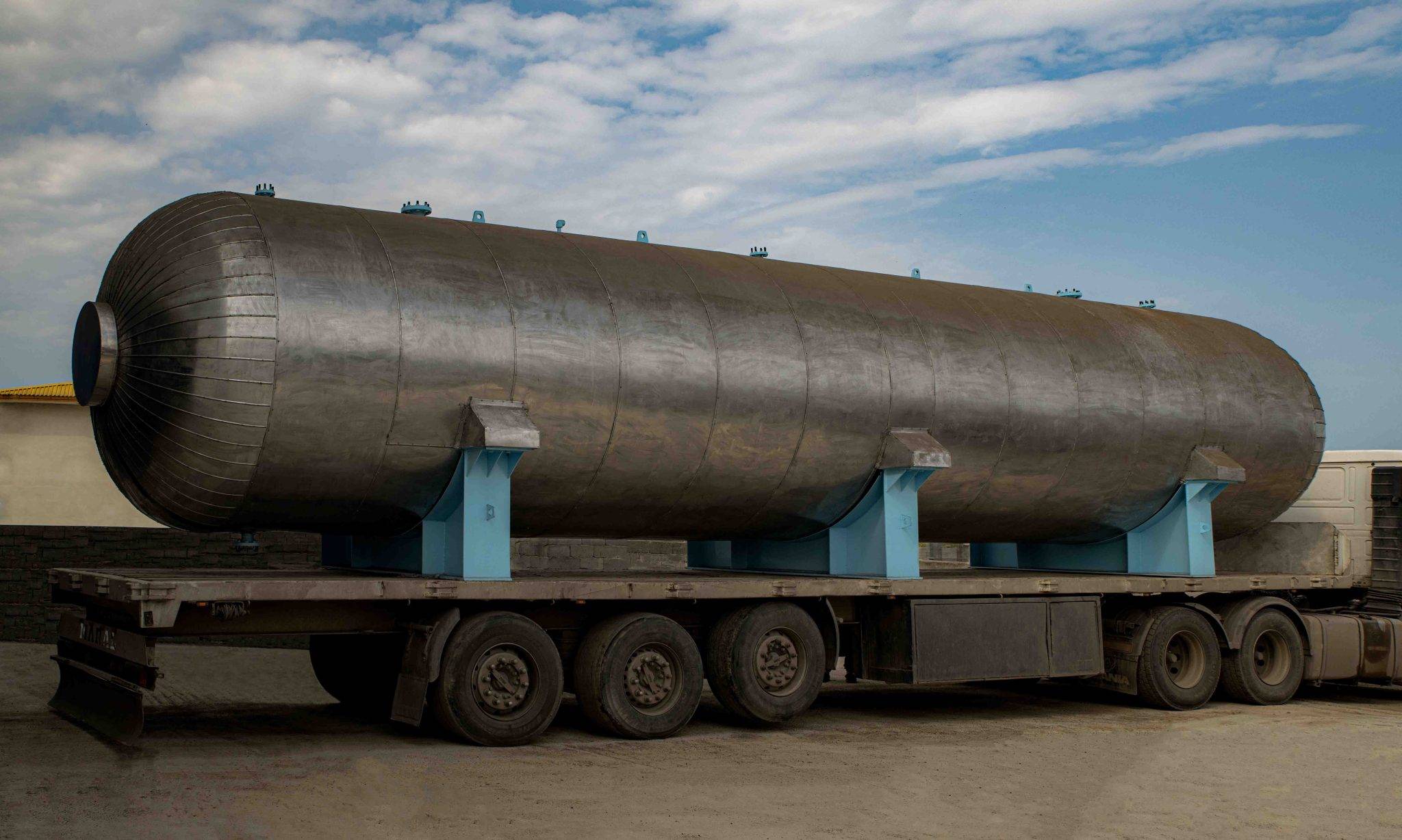 مخزن گاز کربنیک مایع (LCO2)(ثابت-60 تن) | شرکت ویرا مخزن خزر